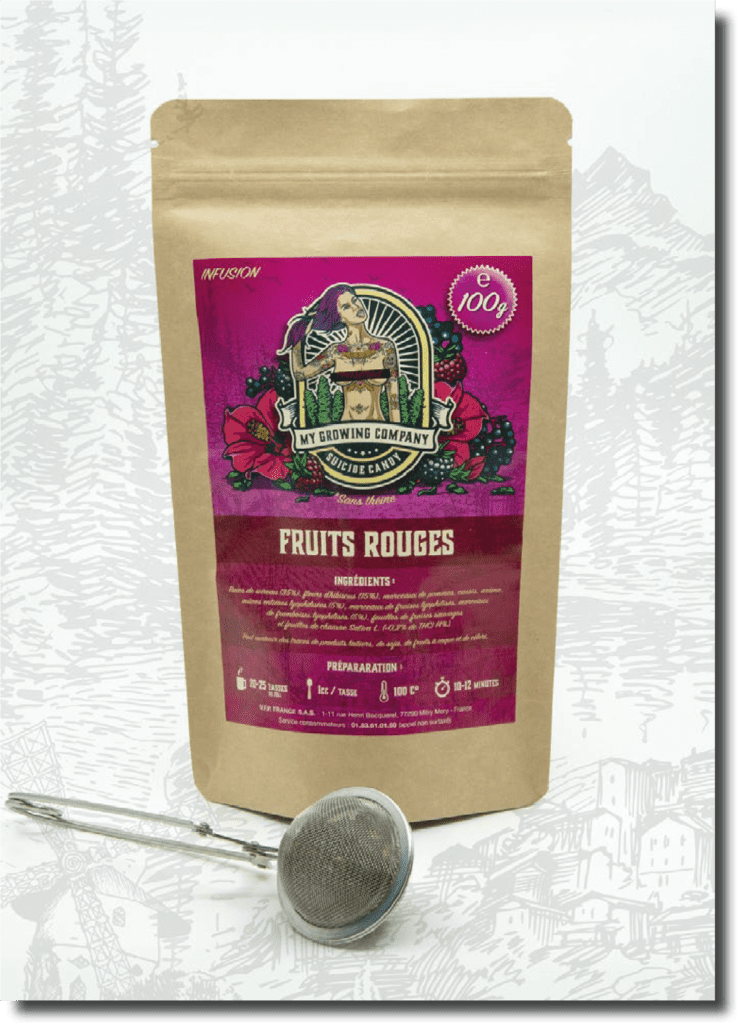 e liquide MGC INFUSION - FRUITS ROUGES - 100G MY GROWING COMPANY FRANCE ...